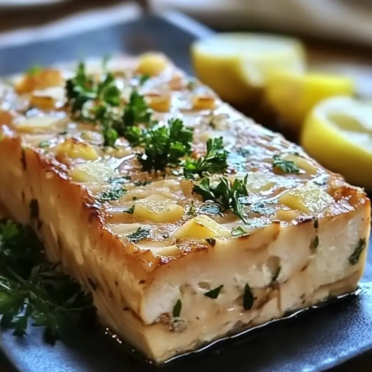 Terrine de Poisson Facile : L’Entrée Fraîche, Légère et Chic